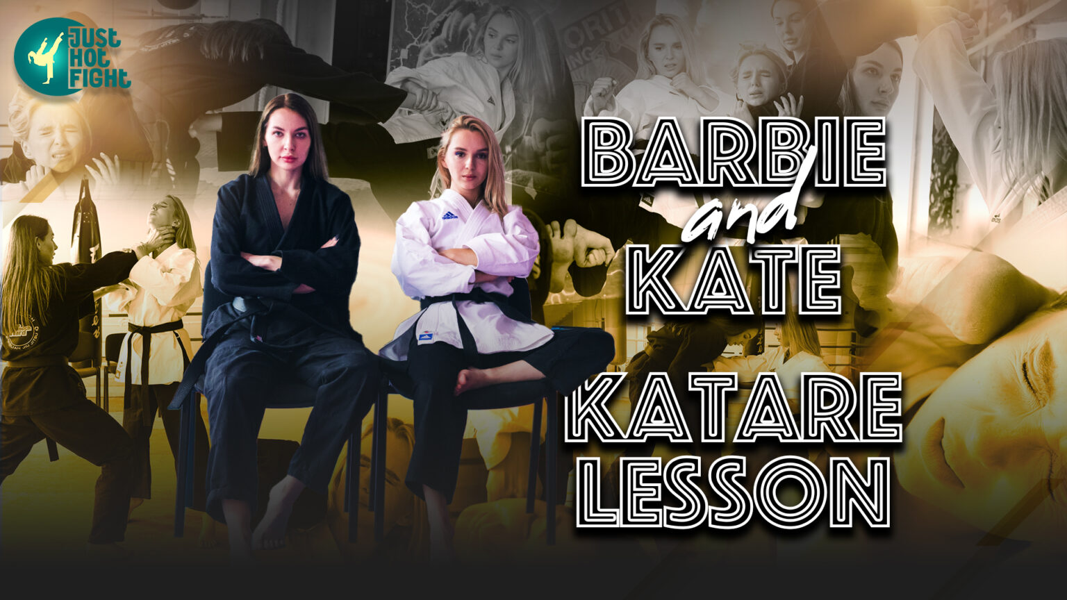 KARATE LESSON – BARBIE AND KATE – JustHotFight